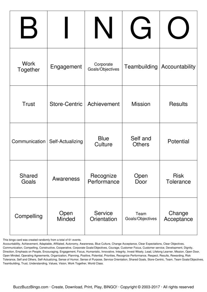 Blue Culture Bingo Cards to Download, Print and Customize!