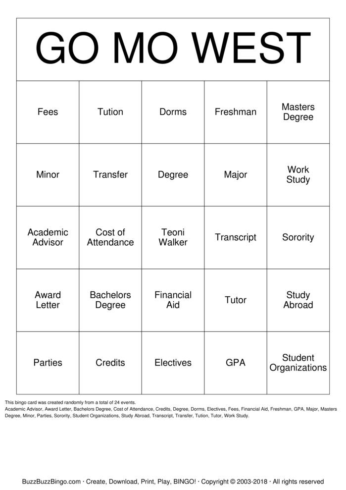 College Bingo Cards To Download Print And Customize college-bingo-cards-to-download-print-and-customize