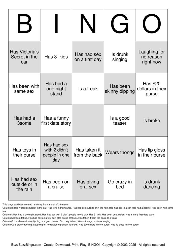 Ladies Night Bingo Cards to Download, Print and Customize!
