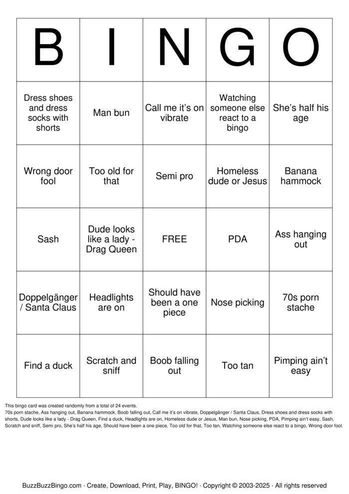 Custom Bingo Cards to Download, Print and Customize!