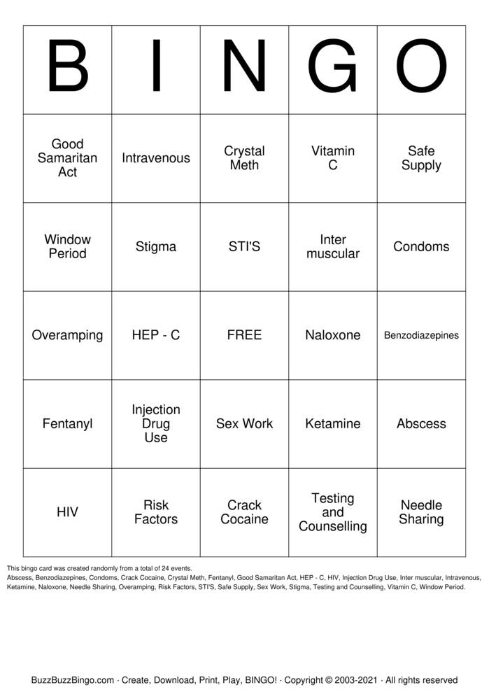 random Bingo Cards to Download, Print and Customize!